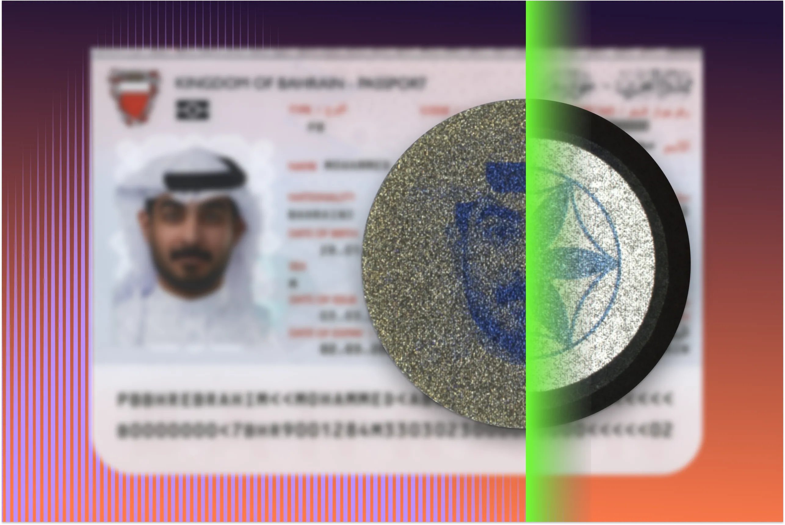 Polycarbonate ID Card and Passport Data Page Verification