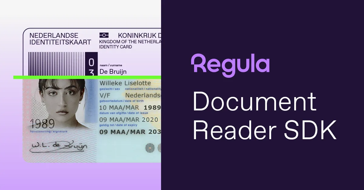 Id Verification With Regula Document Reader Sdk